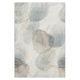 Luxury Washable Odyssey OY15 Rug, 5' x 7'6" - Contemporary - Area Rugs ...