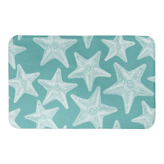 Starfish Bath Mat, 21x34 - Beach Style - Bath Mats - by Designs Direct ...