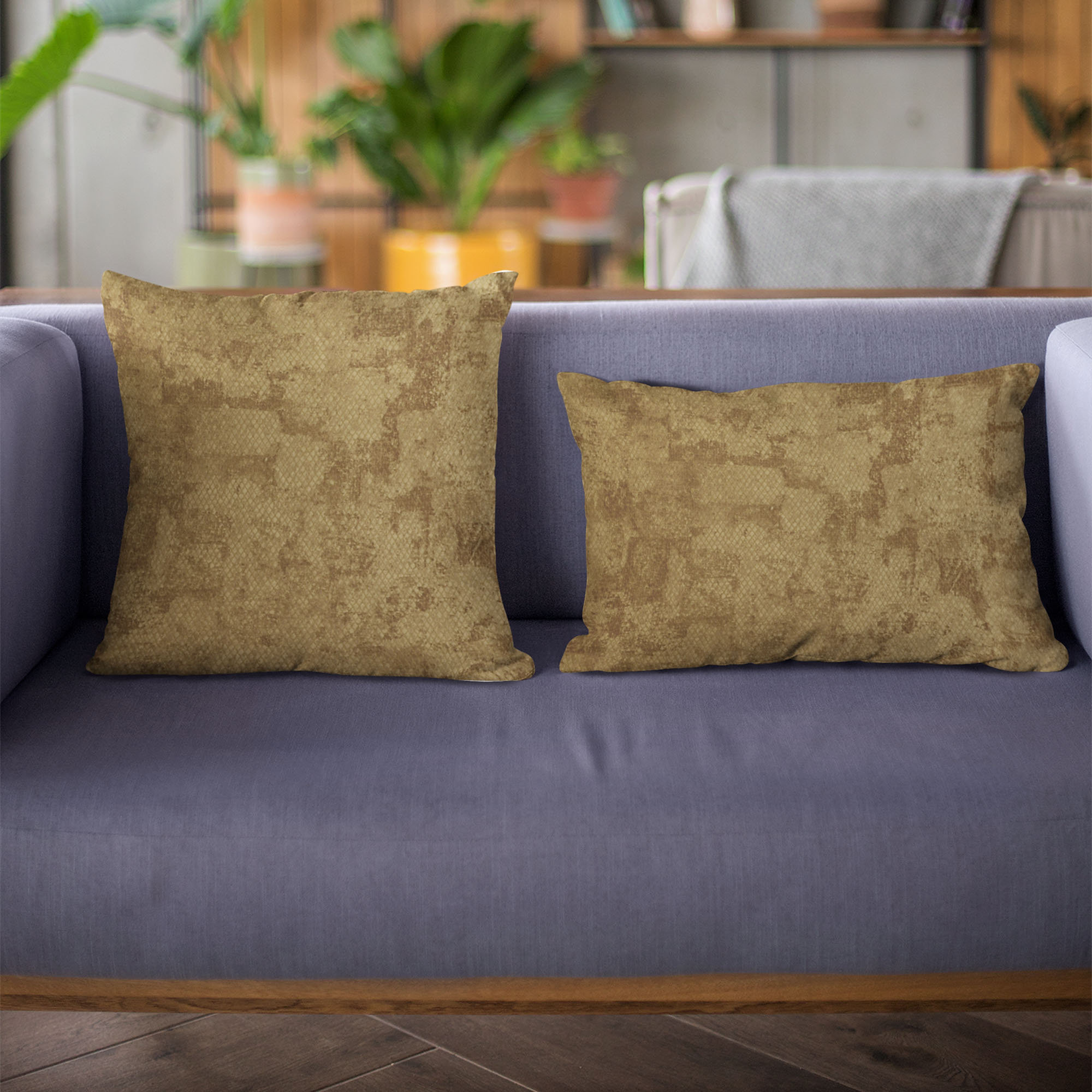 Burnished Bronze Hidden Map Textured Gound Cloth With Diamond Pattern ...