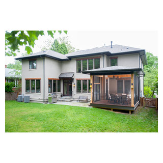 Contemporary Cedar Screen Room - Contemporary - DC Metro - by Design ...