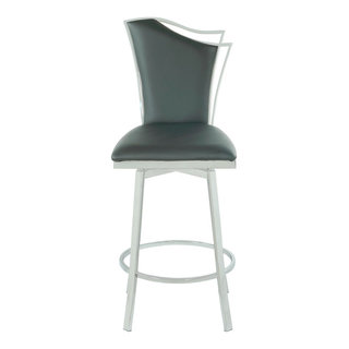 Chintaly imports Contemporary Counter Stool With Design Back NADIA-CS ...