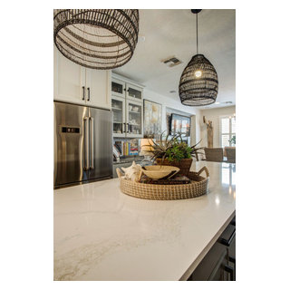 Mixing the old with the new - South West kitchen - Contemporary ...