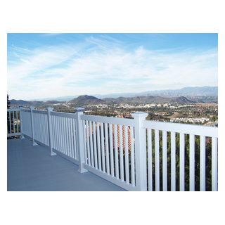 Vinyl Railing- Lincoln Series - Contemporary - Deck - Baltimore - by ...