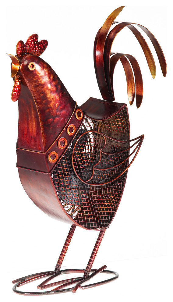 Rooster Figurine Table Fan - Farmhouse - Electric Fans - by DecoBreeze ...