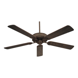 NICOR 52MASOB 52 in. Oil-Rubbed Bronze Ceiling Fan with Alder Blades ...
