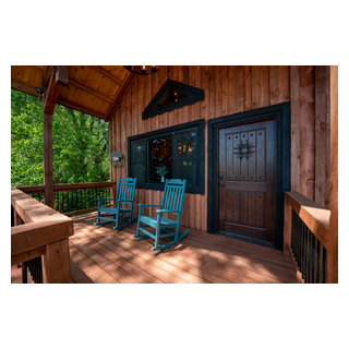 The Armstrong - CST0518 - Rustic - Veranda - by Legacy Post & Beam ...