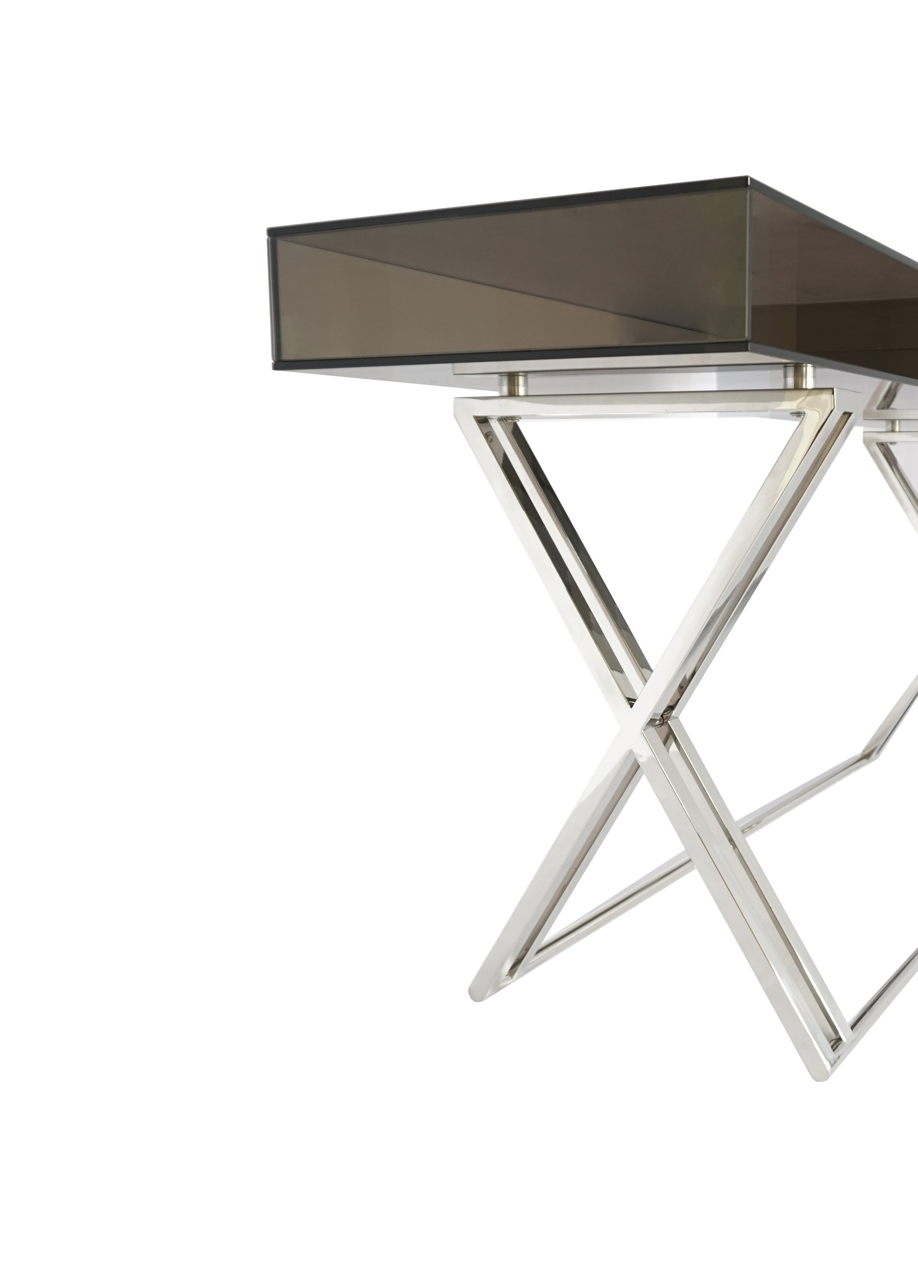 Gatsby Sofa Table - Contemporary - Console Tables - by HedgeApple | Houzz
