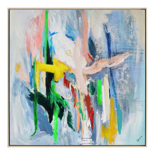 Diya Canvas Art - Modern - Paintings - by Renwil | Houzz