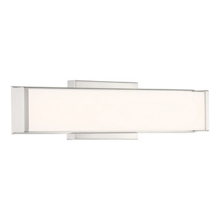 Citi LED Vanity, Brushed Steel - Transitional - Bathroom Vanity ...