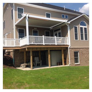 Arcadia Louvered Roofs for decks - Contemporary - Deck - Other - by ...