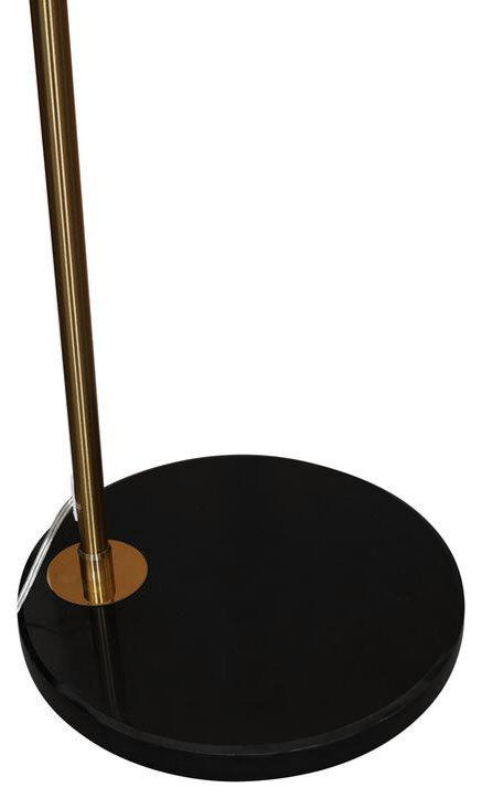 Arched Floor Lamp 75.6 Height with Black Round Marble Base ...
