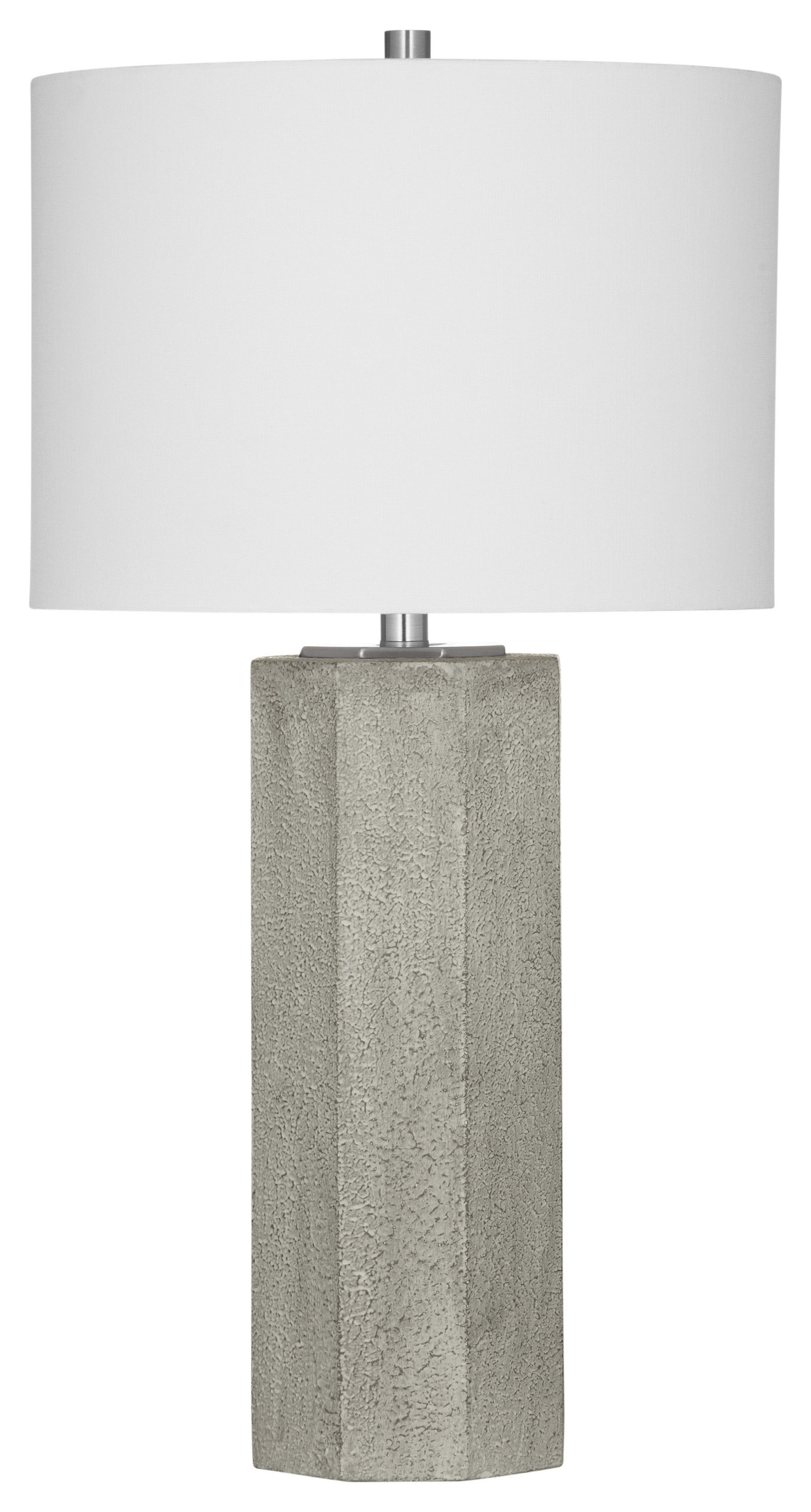 Luna Table Lamp Light Gray - Transitional - Table Lamps - by Bassett ...