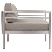 Cold Chair Gray - Contemporary - Outdoor Lounge Chairs - by Pangea Home ...