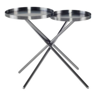 Jaris Graphite Side Table - Contemporary - Side Tables And End Tables ...