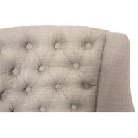 Catania 25 Wood Contemporary Counter Stool in Brown/Cream Finish ...