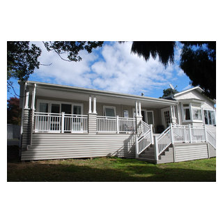 Villa extension at Blockhouse Bay - Traditional - Exterior - Auckland ...