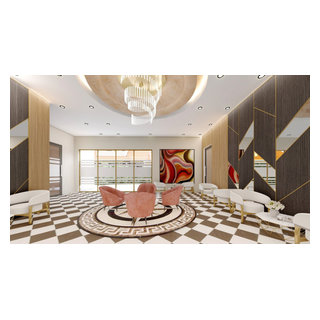 Gateway Lounge in Mayfair - Traditional - Hall - London - by Oraanj ...