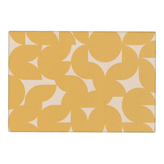 Colour Poems Abstract Shapes Collage IV Area Rug, 8'x10' - Contemporary ...