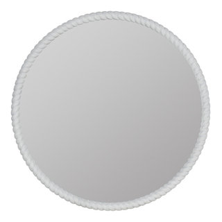 Eva Round Mirror - Traditional - Wall Mirrors - by Cooper Classics | Houzz