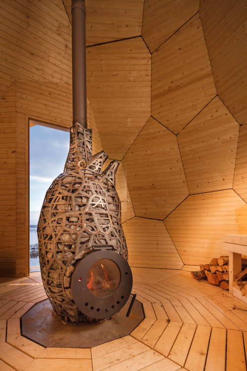 What A Cool Sauna & Fireplace