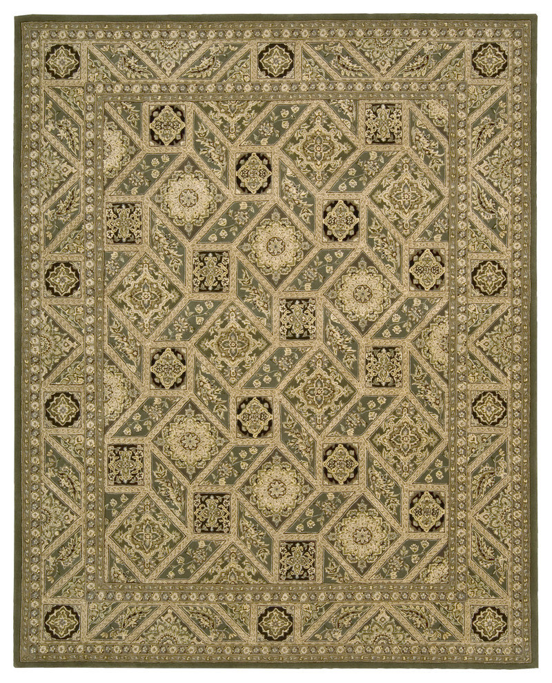 Nourison Nourison 2000 2237 Rug, 8' Round - Traditional - Area Rugs ...