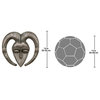 Design Toscano Kwele African Mask - Tropical - Wall Sculptures - by ...