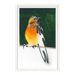 American Robin Fine Art Print, 45"x30" - Contemporary - Fine Art Prints ...