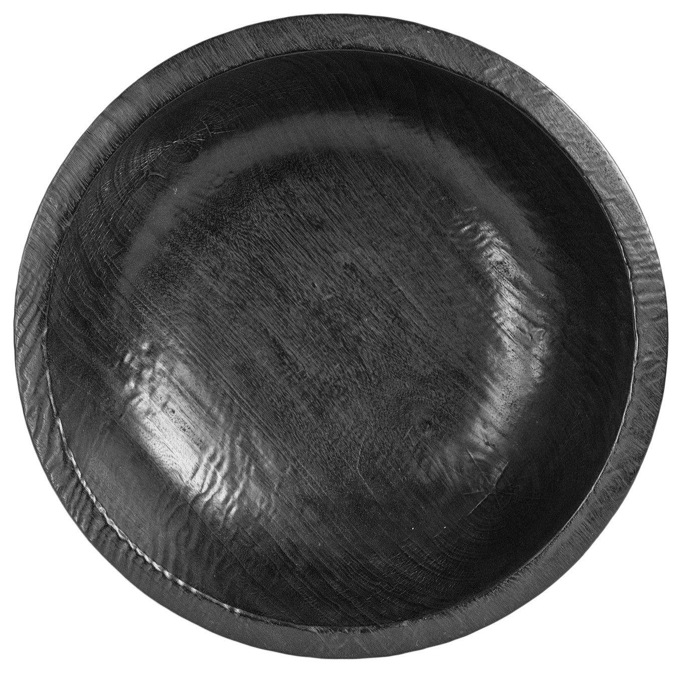 Java Ebony Teak Wood Bowl - Rustic - Decorative Bowls - by Design Mix ...
