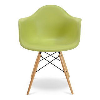 Bucket Kids Chair With Wood - Midcentury - Kids Chairs - by AFB Decor ...