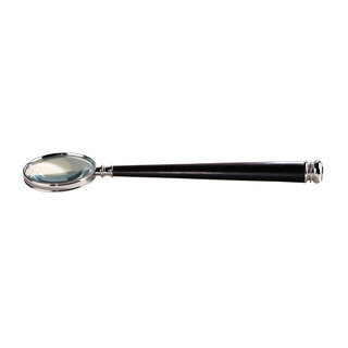 Nickel Magnifying Glass - Traditional - Decorative Objects And ...