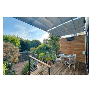 Retractable Canopies, San Francisco - Modern - Deck - San Francisco ...