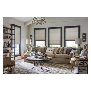 Alta Window Fashions - Honeycomb Shades - Modern - Living Room - Austin ...