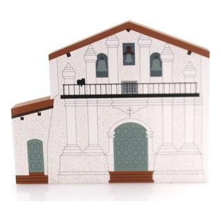 5.00In Mission Delores, Wood, California Retired 1953, 5 In H X 6 In W ...