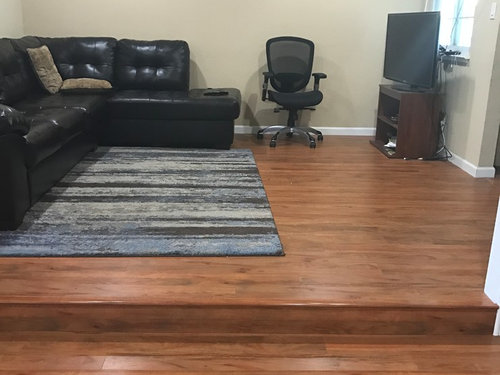 Side by side living room