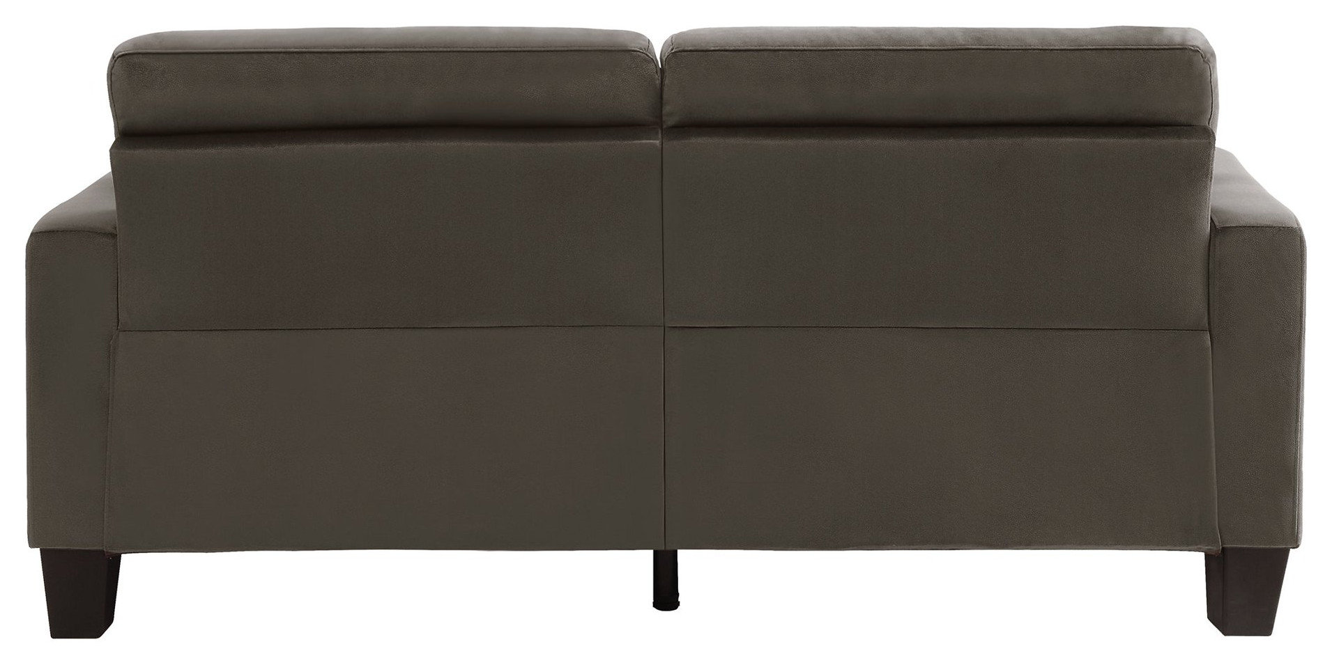 Elegant Sofa, Microfiber Upholstery With Biscuits Tufting & Nailhead ...