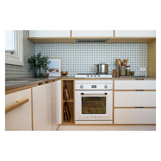 Retro Cool - Scandinavian - Kitchen - Adelaide - by Space Craft Joinery ...