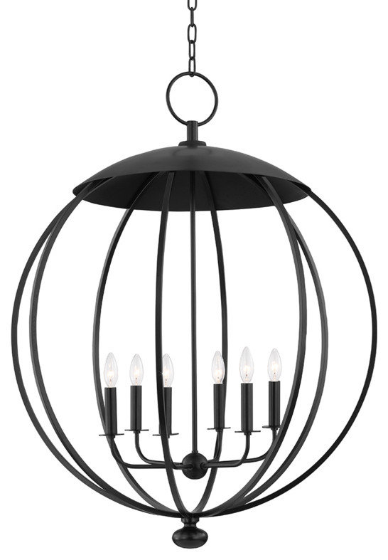 Wesley Six Light Pendant - Transitional - Pendant Lighting - by LAMPS ...