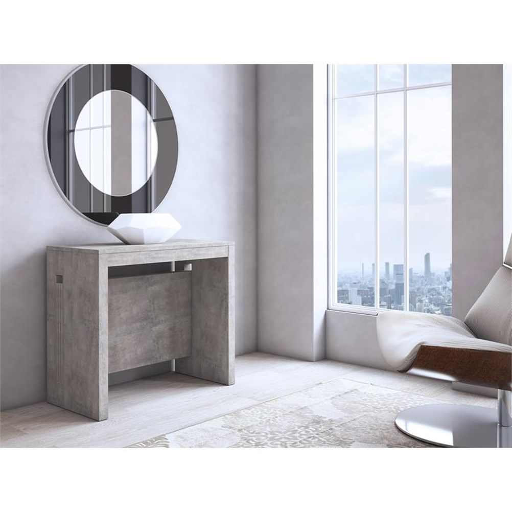 Casabianca Modern Erika Engineered Wood Italian Extendable Console ...