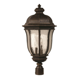 Craftmade Harper Large Post Mount, Peruvian Bronze Outdoor ...