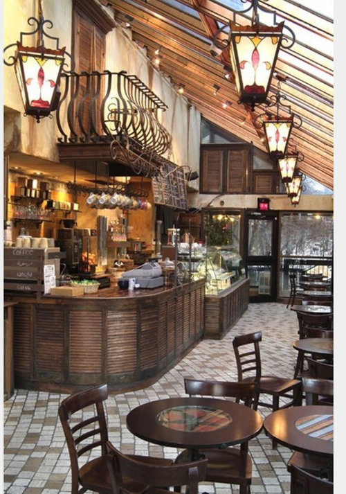 Charming spanish cafe start-up