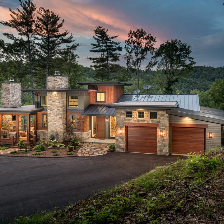 75 Multicolored Exterior Home Ideas You'll Love - May, 2026 | Houzz