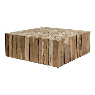 Xander Coffee Table Square Natural - Rustic - Coffee Tables - by ...