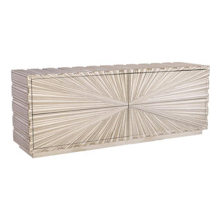 Linenfold Silver Cabinet - Contemporary - Buffets And Sideboards - by ...