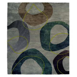 Metaphor A Wool Signature Rug, 5'x8' - Contemporary - Area Rugs - by ...