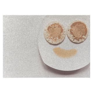 Pancakes And Syrup Drawing A Happy Face Area Rug, 5'0"x7'0 ...