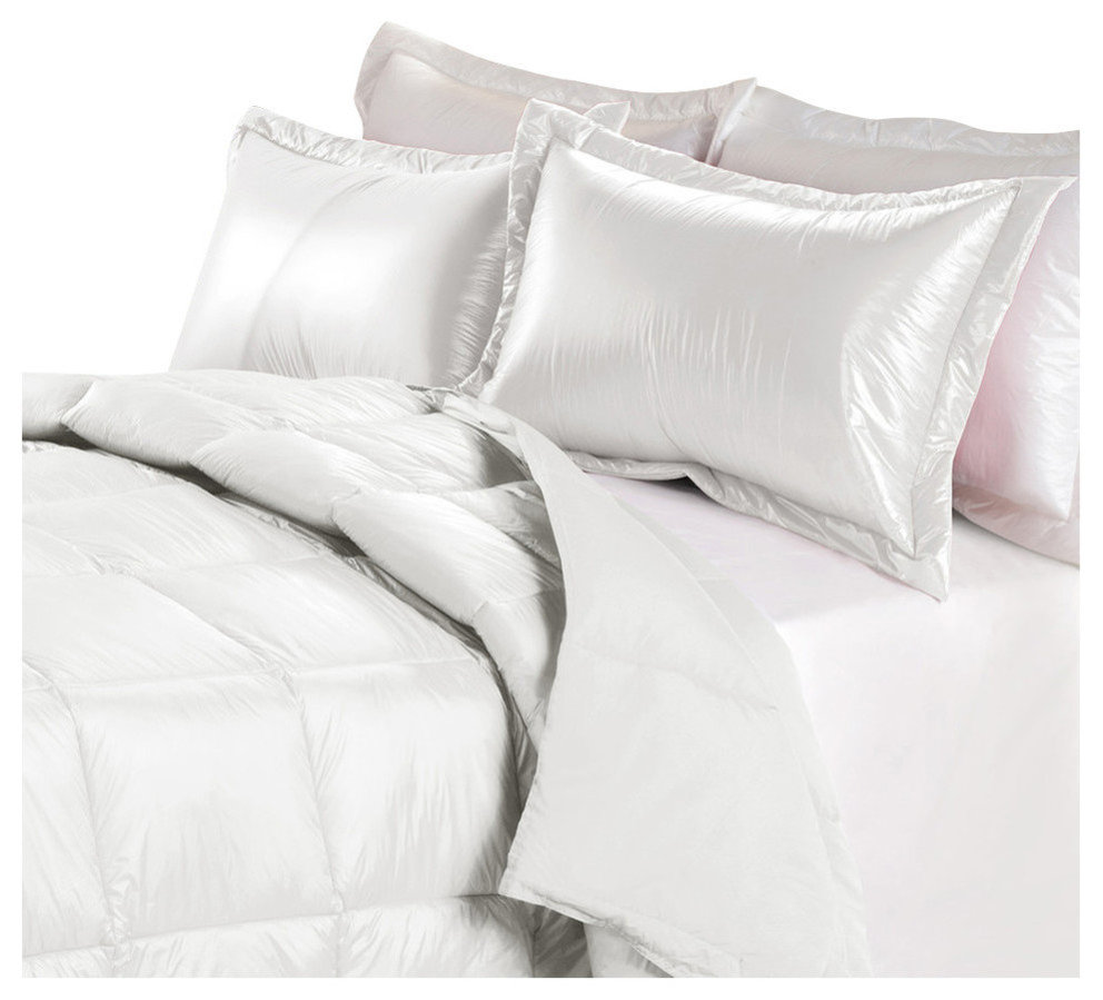 PUFF Packable Down Indoor/Outdoor Water Resistant Comforter, Twin ...