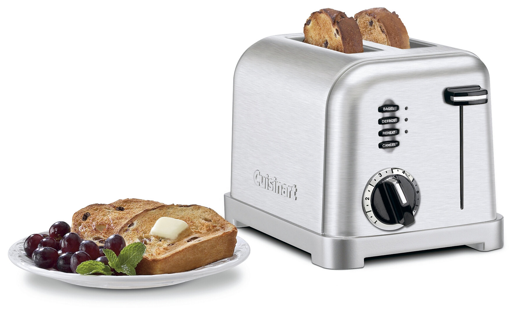 Cuisinart Metal Classic Stainless Steel 2 Slice Toaster - Transitional ...