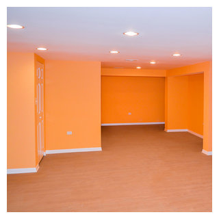 Our Early Years: Yellow Basement - Chicago - by Chi Renovation & Design ...