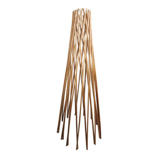 MGP Classic Willow Round Tepee Trellis 36"H - Rustic - Garden Trellises ...