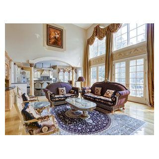 Magnificent Mansion With Solar Panels - Traditional - Living Room ...